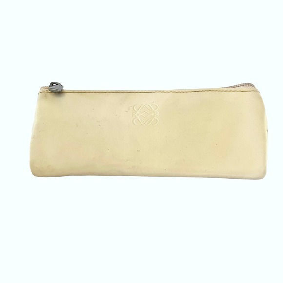 Loewe | Bags | Loewe Top Zip Cosmetic Bag Pouch | Poshmark